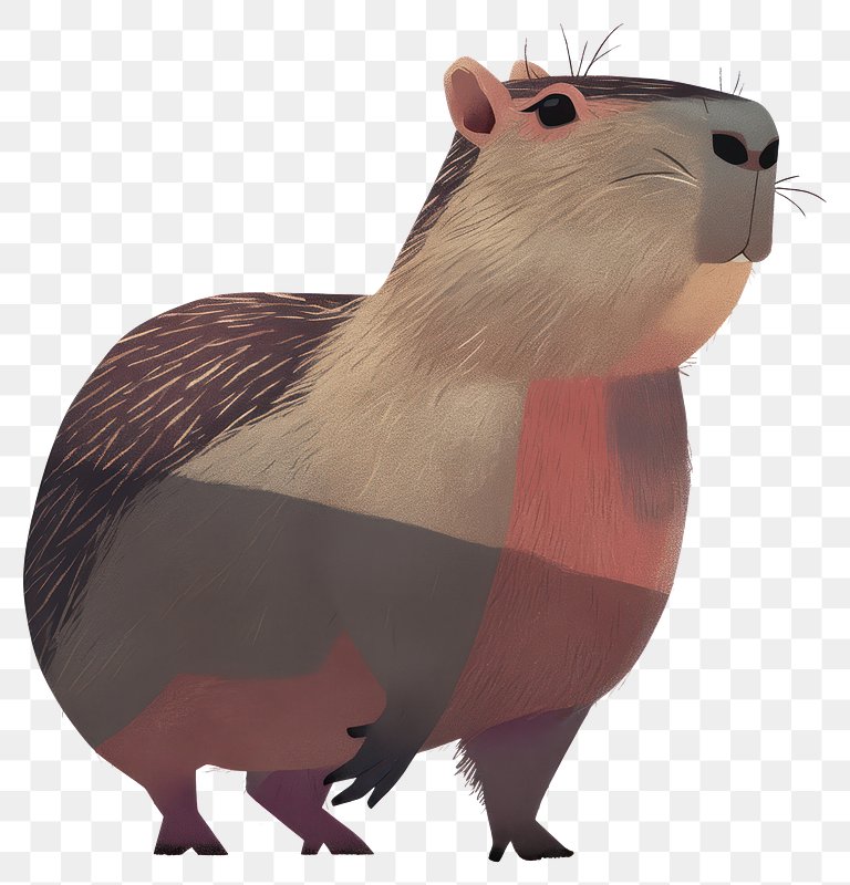 Capybara PNG Images | Free Photos, PNG Stickers, Wallpapers ...