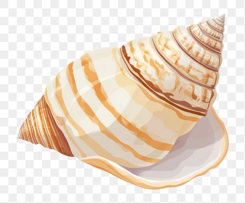 PNG Pink sea shell invertebrate | Free PNG - rawpixel