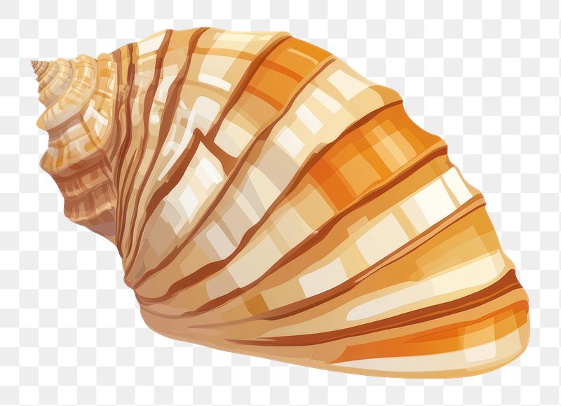 PNG Pink sea shell invertebrate | Free PNG - rawpixel