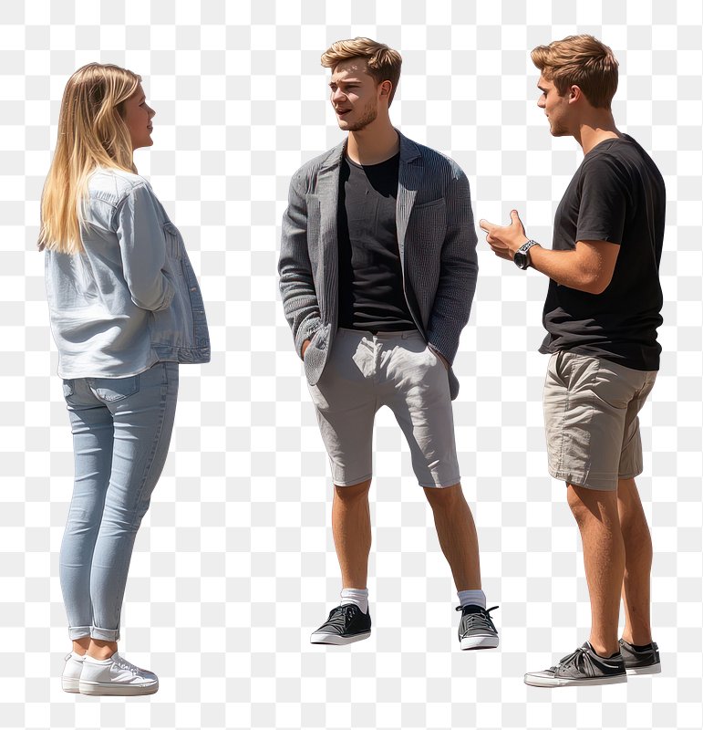 Friends Talking PNG Images | Free Photos, PNG Stickers, Wallpapers ...