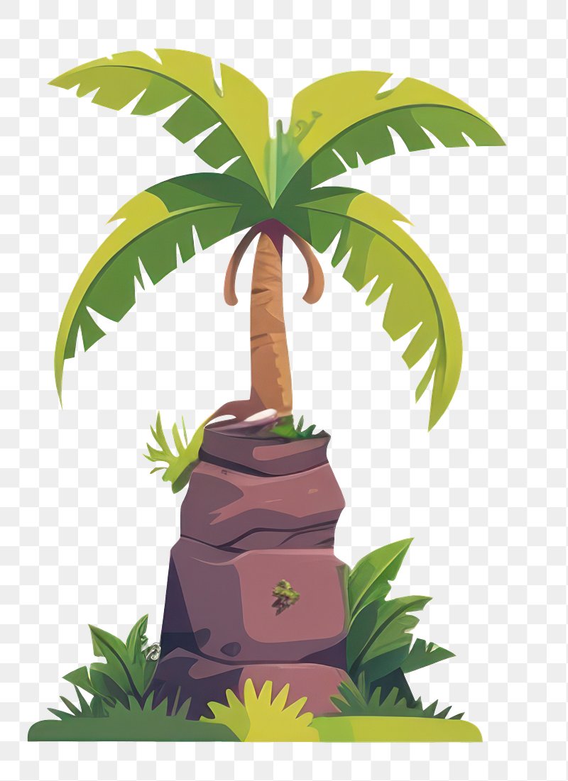 PNG Real tropical palm tree | Free PNG - rawpixel