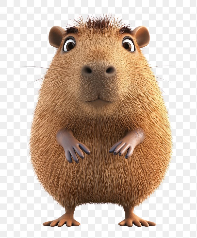 Capybara PNG Images | Free Photos, PNG Stickers, Wallpapers ...