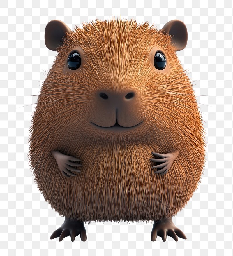 Capybara PNG Images | Free Photos, PNG Stickers, Wallpapers ...