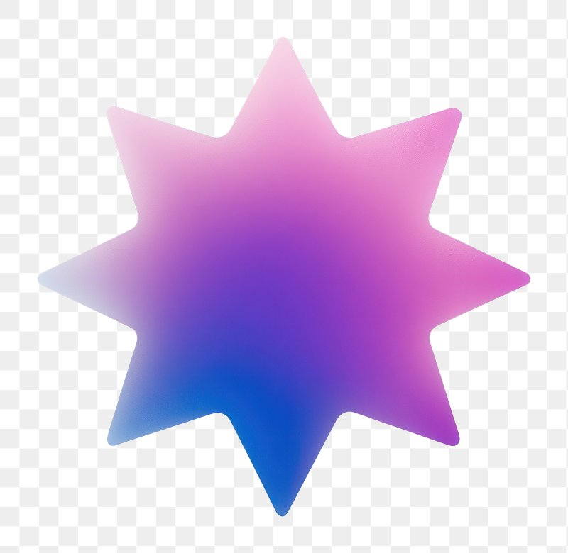 Star shape illustration starburst gradient | Free Photo Illustration ...