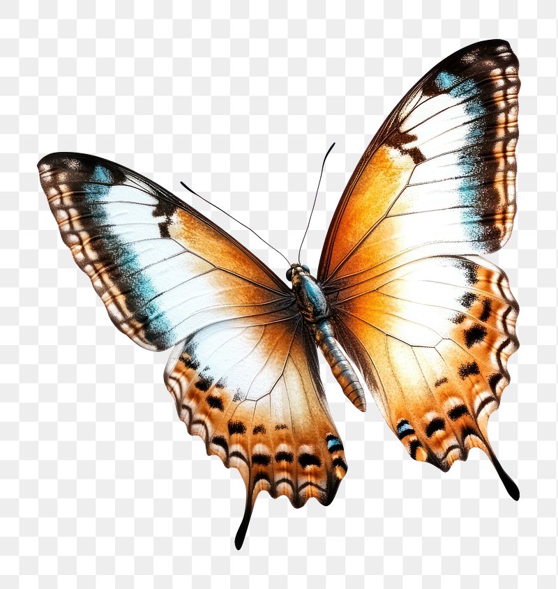 Butterfly Template PNG Images | Free Photos, PNG Stickers, Wallpapers ...