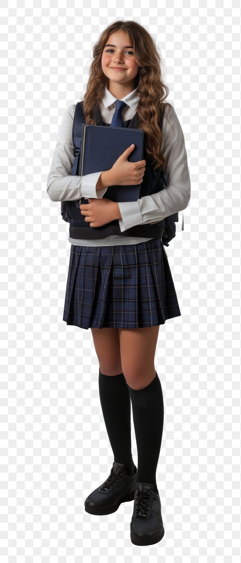 Plaid Uniforms Human Apparel Student Images | Free Photos, PNG Stickers ...