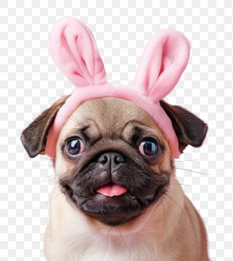 Portrait cutest pug puppy background | Free Photo - rawpixel