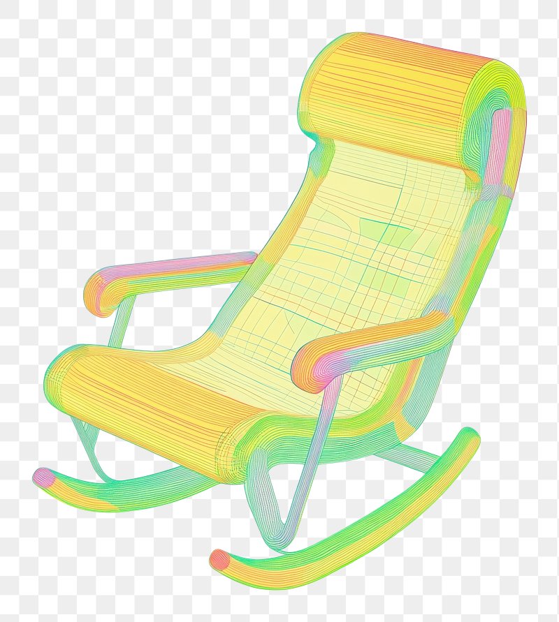 PNG Outline Rocking chair Bean | Free PNG - rawpixel