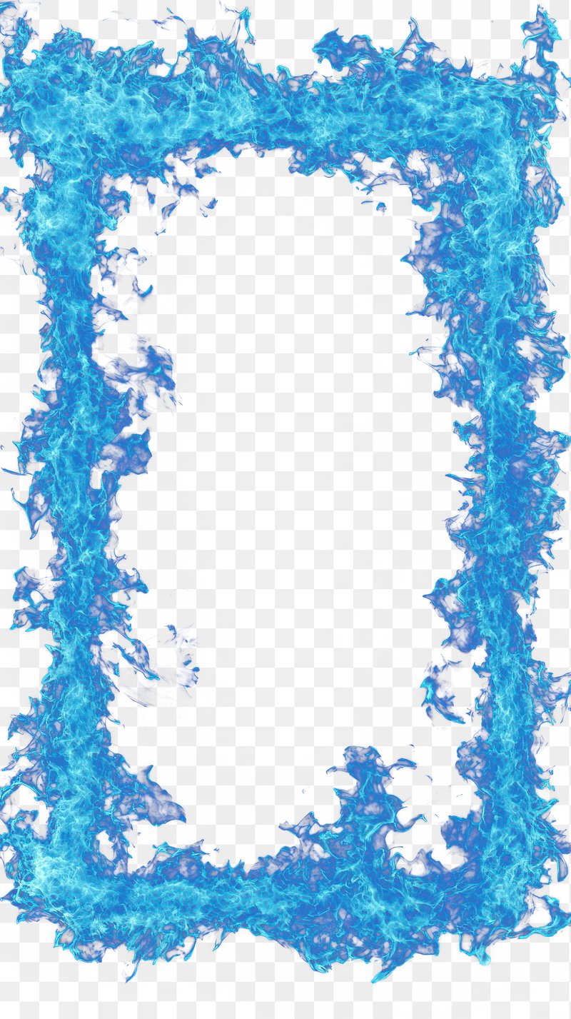 Blue Fire Border PNG Images | Free Photos, PNG Stickers, Wallpapers ...