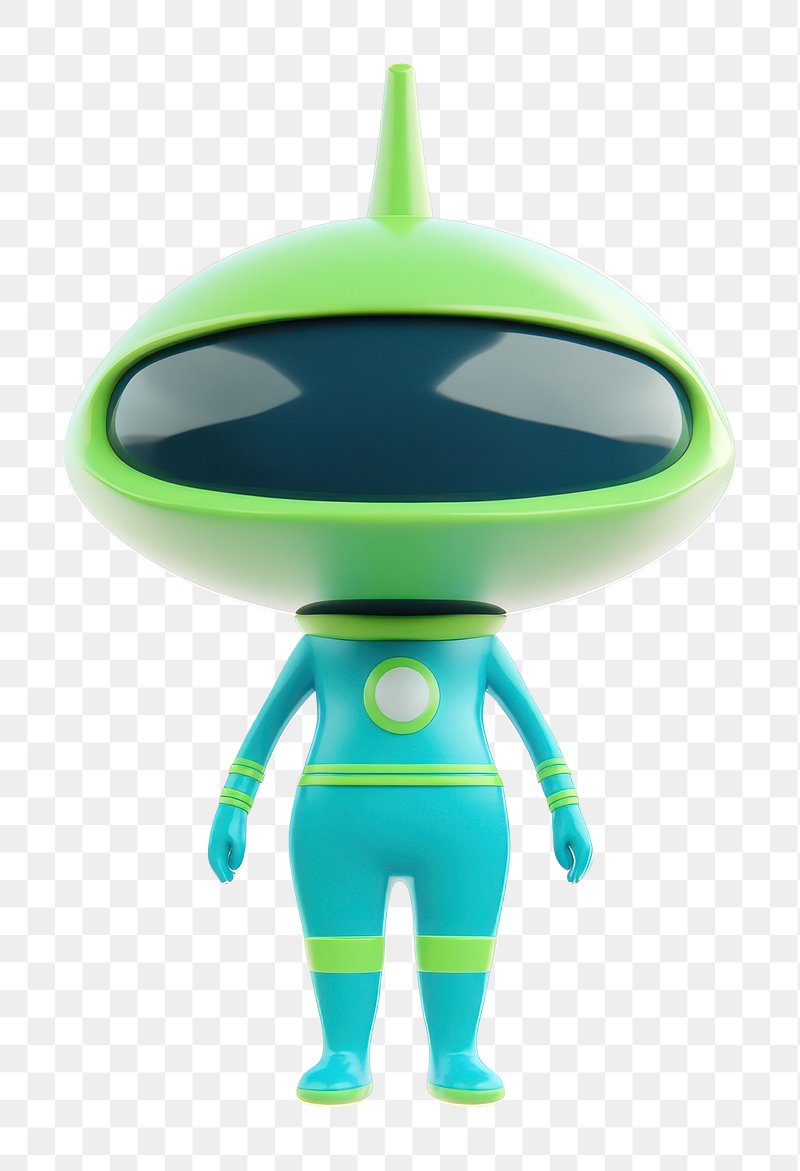PNG UFO alien pilot illustration | Free PNG - rawpixel