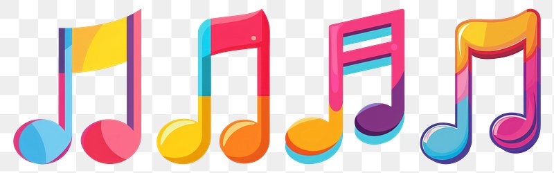 Musical Note Set PNG Images | Free Photos, PNG Stickers, Wallpapers ...