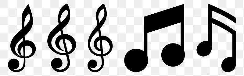 Musical Note Set PNG Images | Free Photos, PNG Stickers, Wallpapers ...