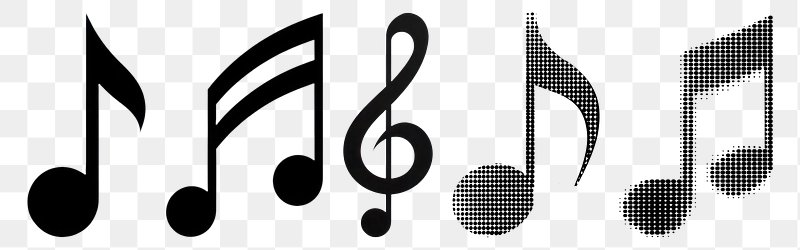 Musical Note Set PNG Images | Free Photos, PNG Stickers, Wallpapers ...