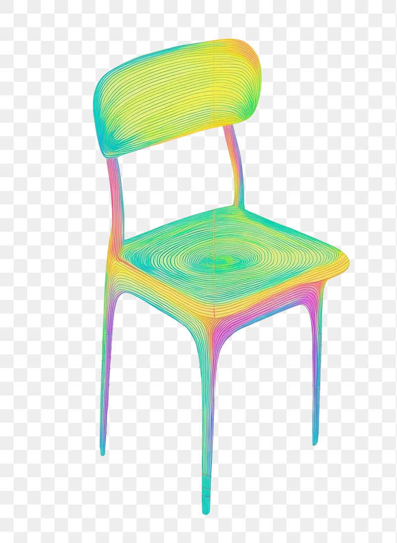 PNG Outline Chair chair colors | Free PNG - rawpixel