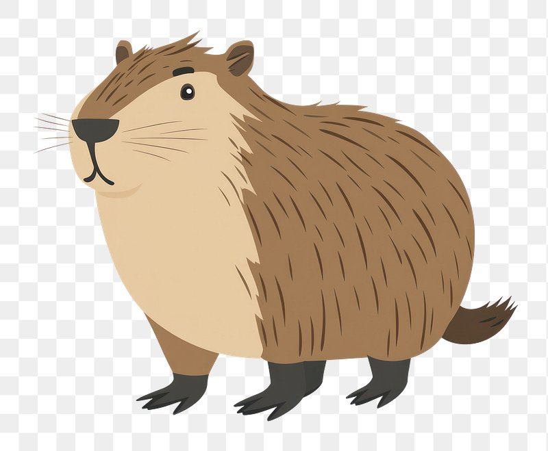Capybara Transparent Background Images | Free Photos, PNG Stickers ...