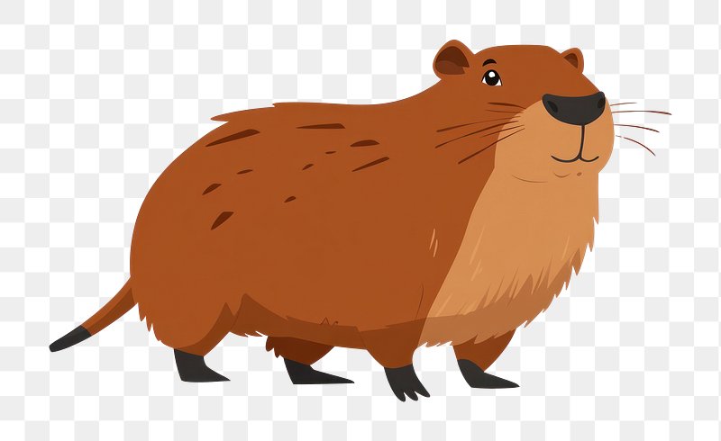 Capybara Transparent Background Images | Free Photos, PNG Stickers ...