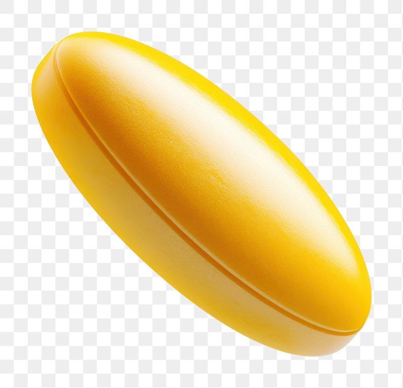 soft yellow round pill flying | Free Photo - rawpixel