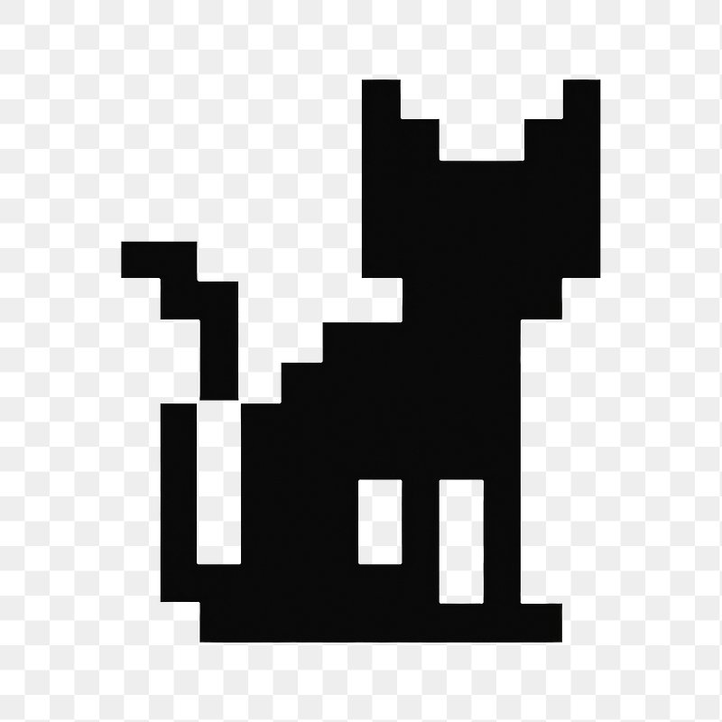 Pixelated Cat Images | Free Photos, PNG Stickers, Wallpapers ...