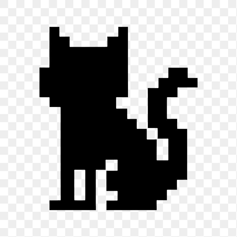 Pixelated Cat Images | Free Photos, PNG Stickers, Wallpapers ...