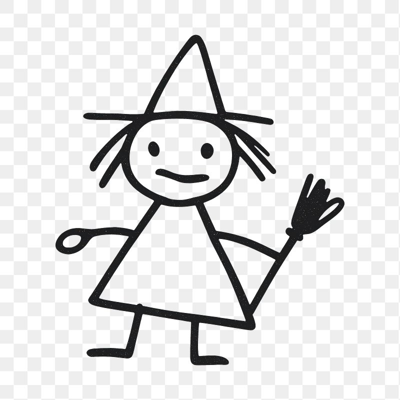 Witch Drawing Transparent Images | Free Photos, PNG Stickers ...