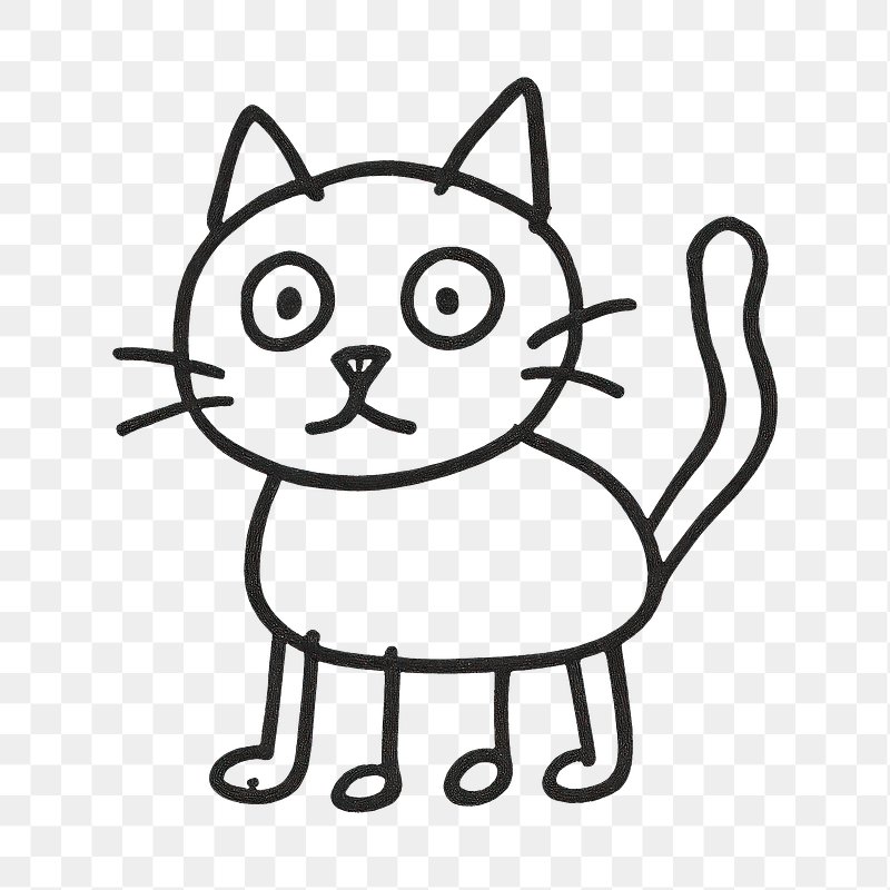 Cat+drawings Sketch Images | Free Photos, PNG Stickers, Wallpapers ...