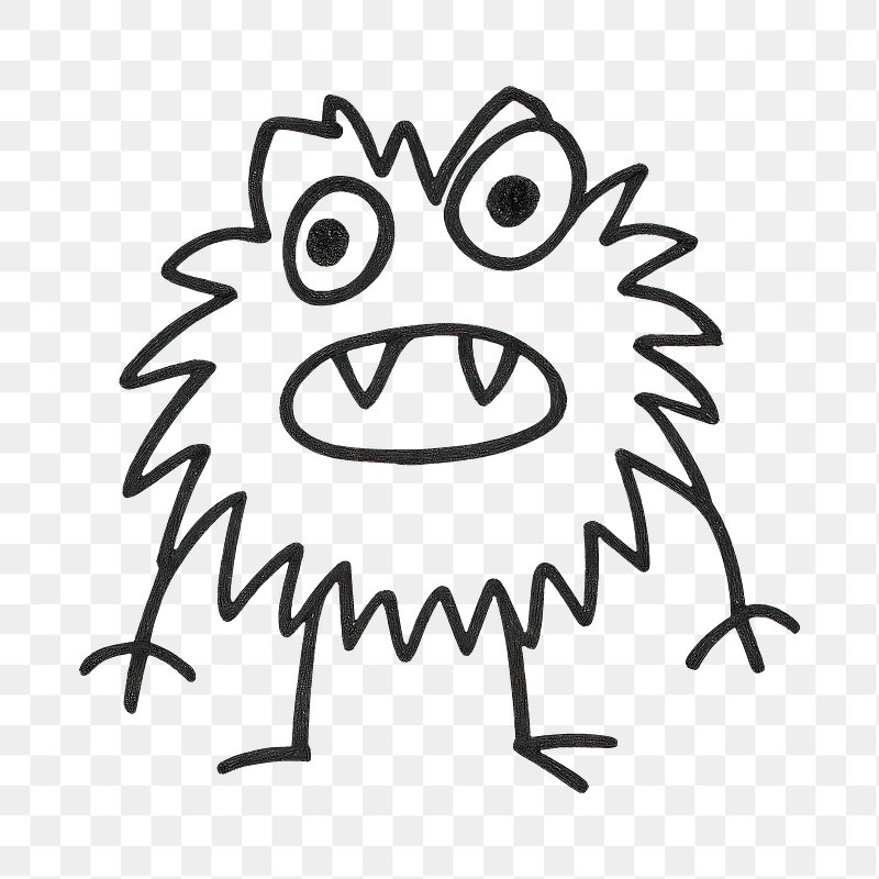 Monster Drawings Design Kid Images | Free Photos, PNG Stickers ...