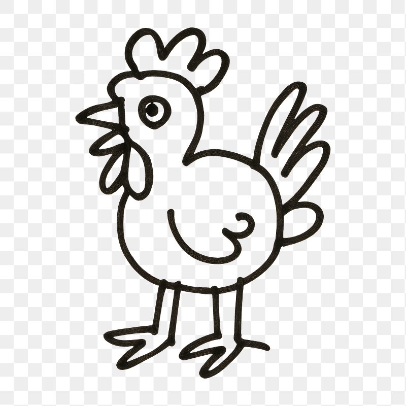 Chicken+doodles Shadow Images | Free Photos, PNG Stickers, Wallpapers ...