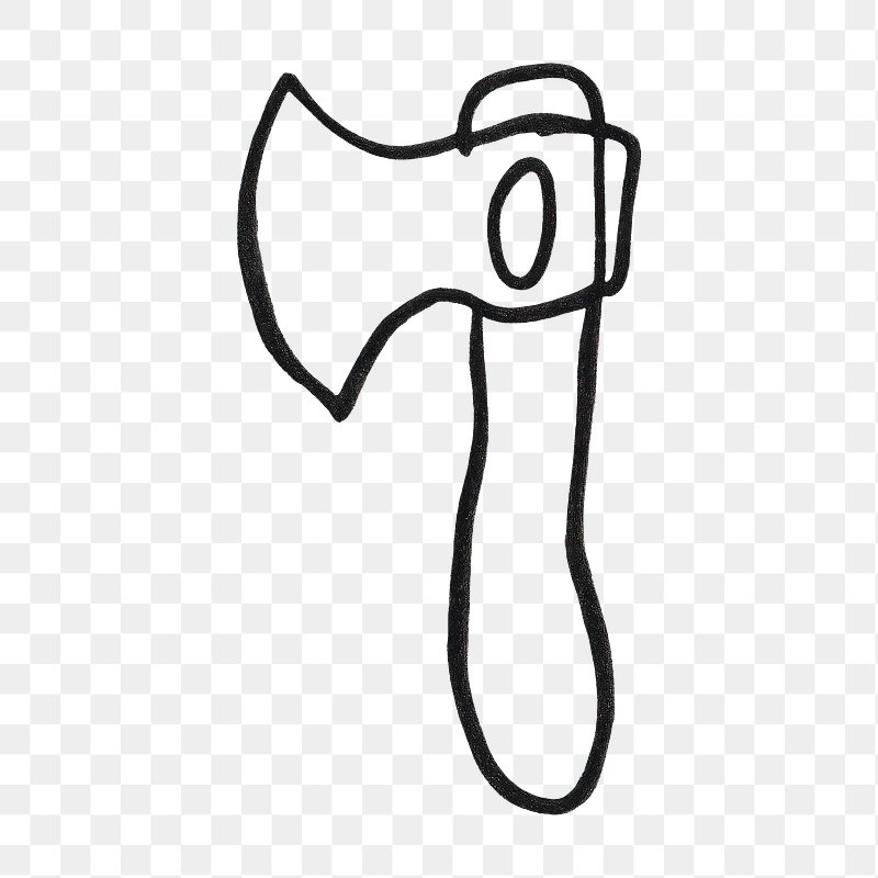 Axe+black+and+white PNG Images | Free Photos, PNG Stickers, Wallpapers ...