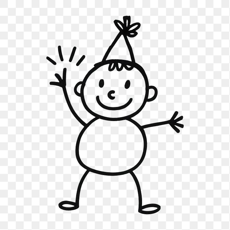 Happy+birthday+stick Cute Images | Free Photos, PNG Stickers ...