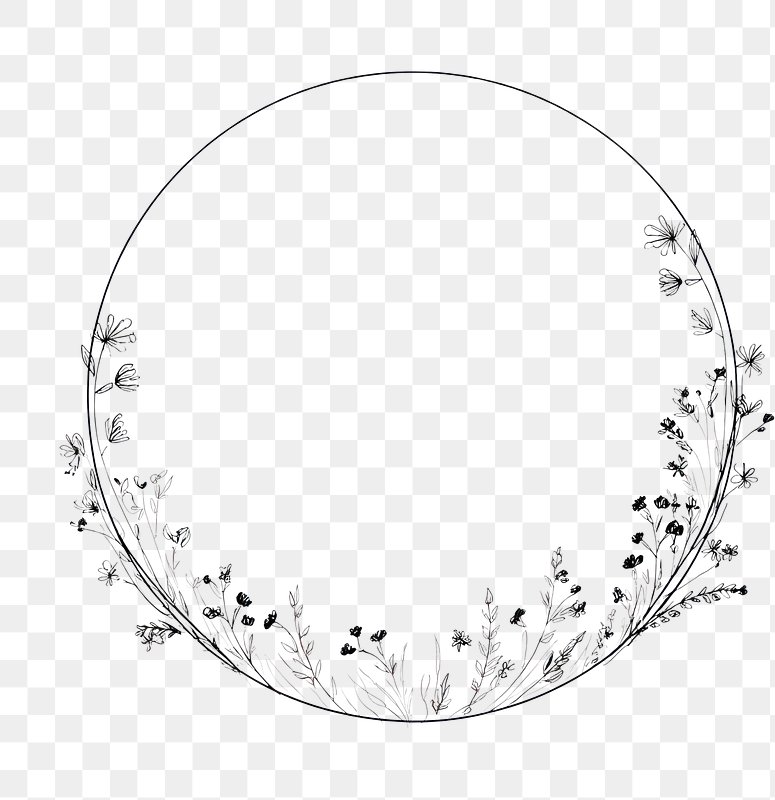Text Art PNG Black Isolated Circle Images | Free Photos, PNG Stickers ...