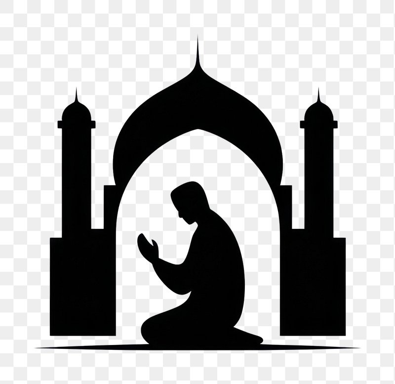 Pray+man PNG Black Images | Free Photos, PNG Stickers, Wallpapers ...