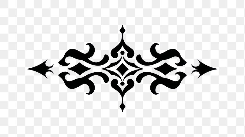 Aesthetic Divider Black PNG Images | Free Photos, PNG Stickers ...