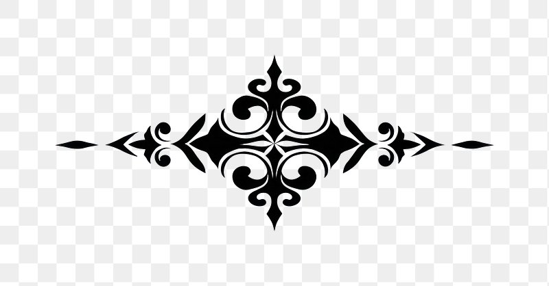 Aesthetic Divider Black PNG Images | Free Photos, PNG Stickers ...