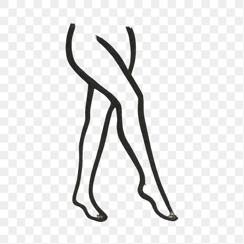 Legs Aesthetic Black PNG Background Images | Free Photos, PNG Stickers ...
