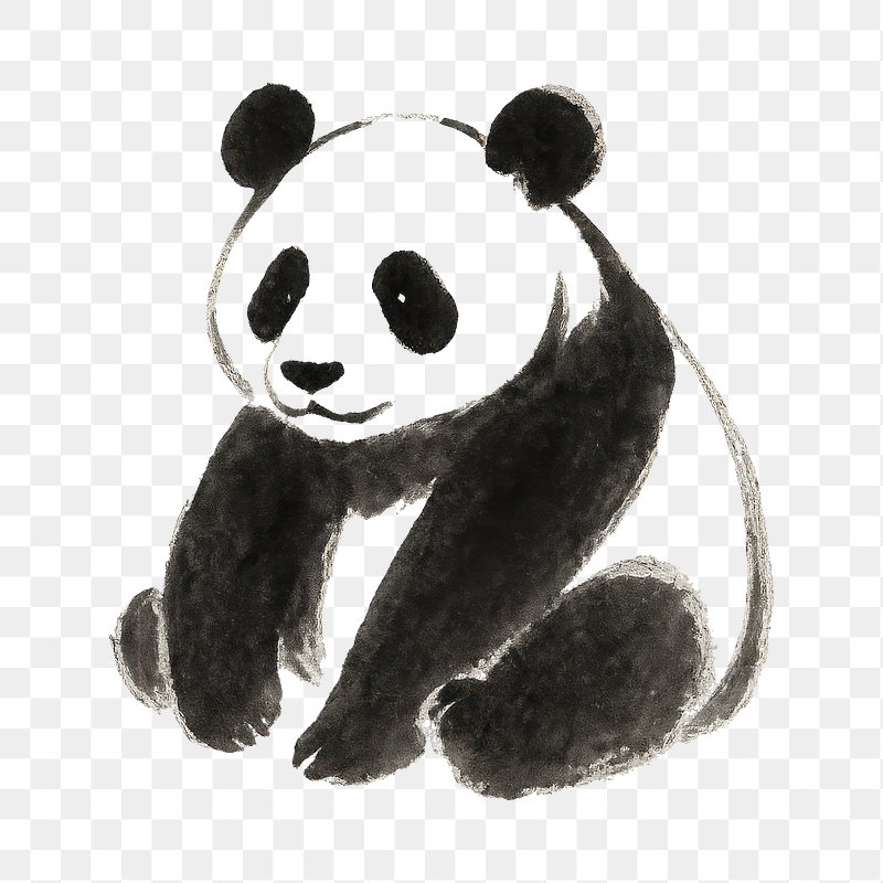 Panda+black Art Images | Free Photos, PNG Stickers, Wallpapers ...