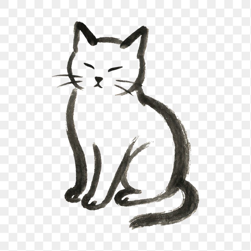 White+japanese+cat Transparent Images | Free Photos, PNG Stickers ...