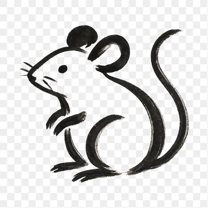 Mouse Black PNG Images | Free Photos, PNG Stickers, Wallpapers ...
