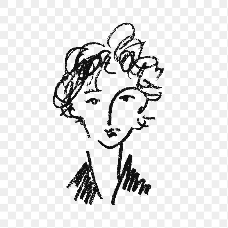 Abstract Draw Drawing Black PNG White Images | Free Photos, PNG ...