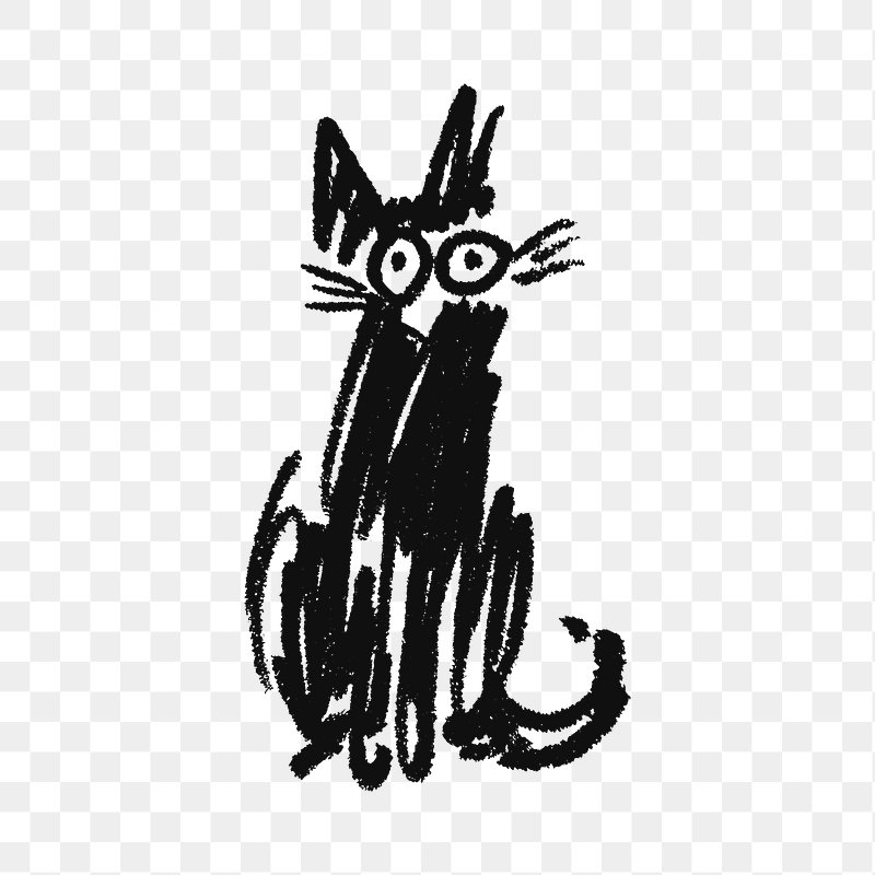 Cartoon Cat Feline Drawing Images | Free Photos, PNG Stickers ...