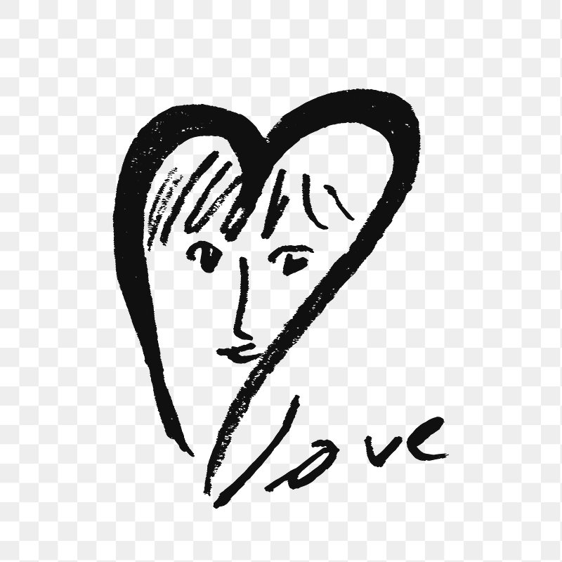 Faces Line Art Drawing PNG Transparent Images | Free Photos, PNG ...