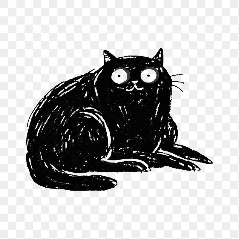 Cartoon Cat Feline Drawing Images | Free Photos, PNG Stickers ...
