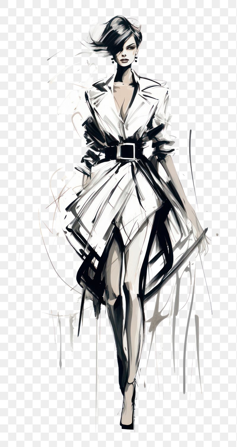 Fashion Model Sketch