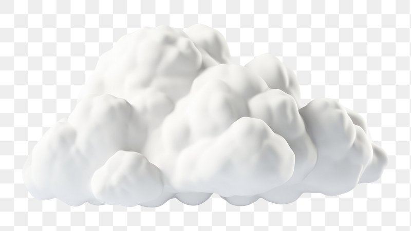 PNG White cloud white background | Premium PNG - rawpixel
