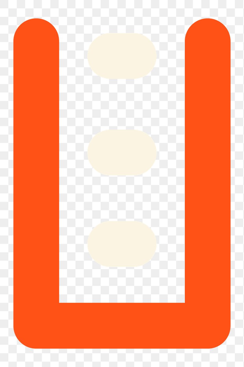 Orange Squiggly Line Logo