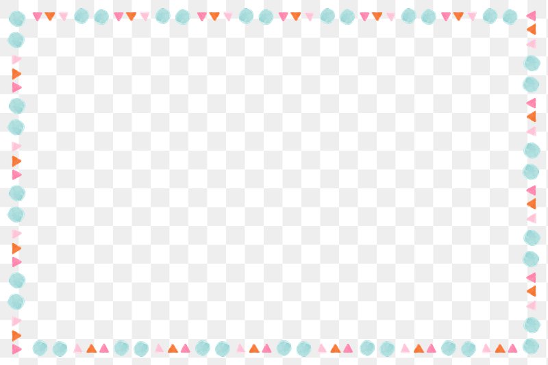 Geometric png frame, transparent background | Free PNG - rawpixel