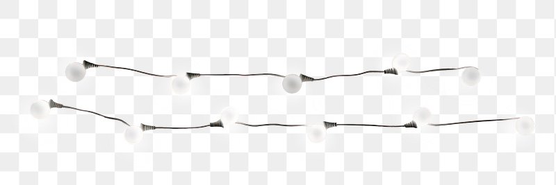 PNG Christmas light line lighting | Premium PNG - rawpixel