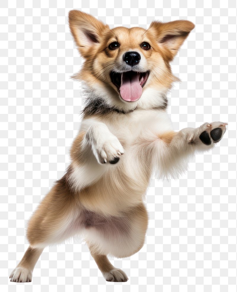PNG Happy smiling dancing dog | Free PNG - rawpixel