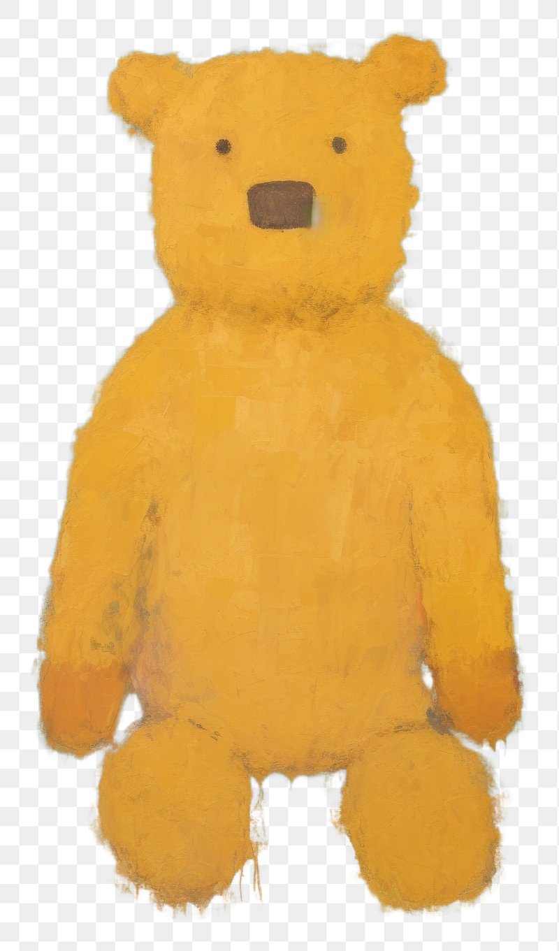 PNG Teddy bear toy representation | Free PNG - rawpixel