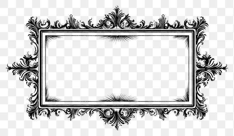 Rectangle Floral Frame PNG Images | Free Photos, PNG Stickers ...