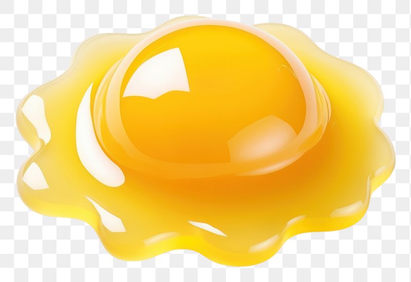 PNG Fried egg shape food | Premium PNG - rawpixel